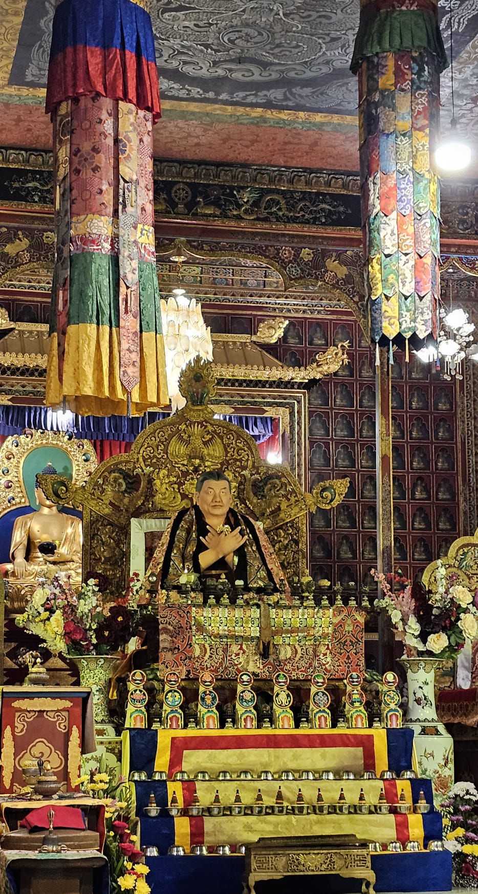 The Parinirvana Day of Kyabje Minling Trichen at Mindrolling Monastery ...